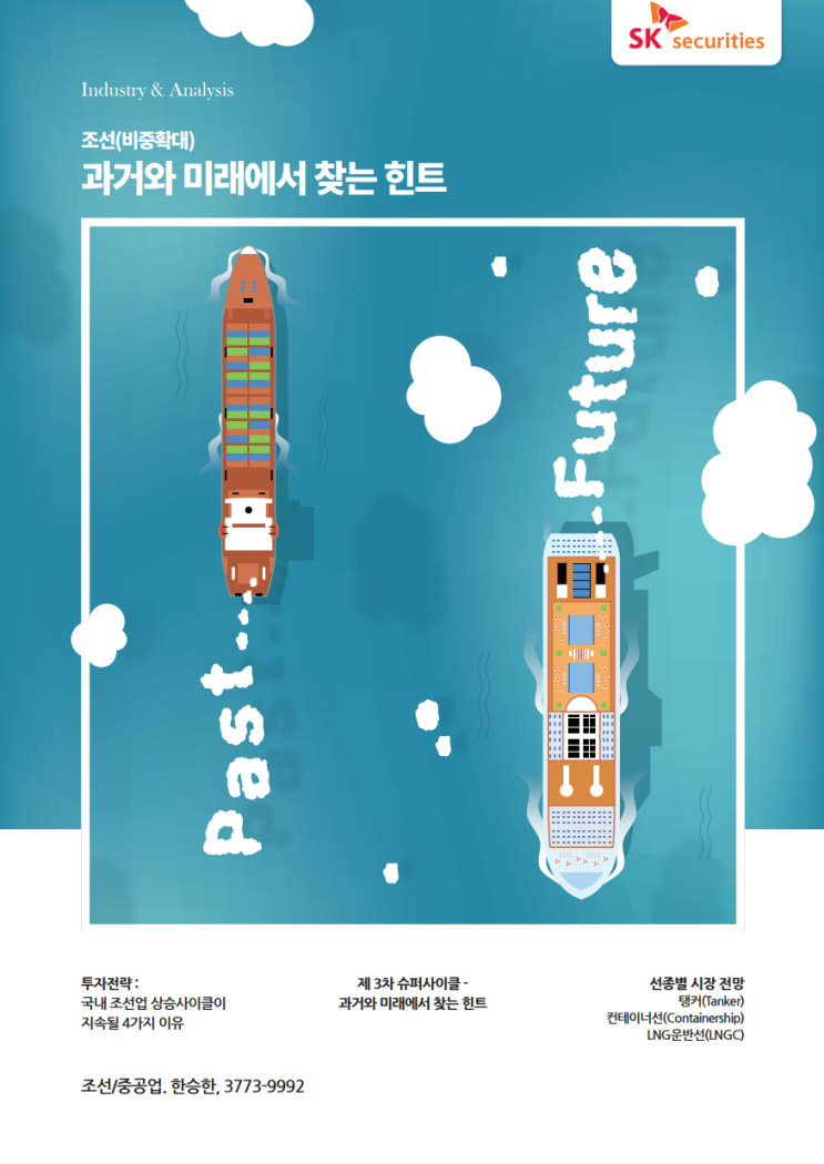 [산업리포트] 조선 - 과거와 미래에서 찾는 힌트 / SK증권 : 네이버 블로그