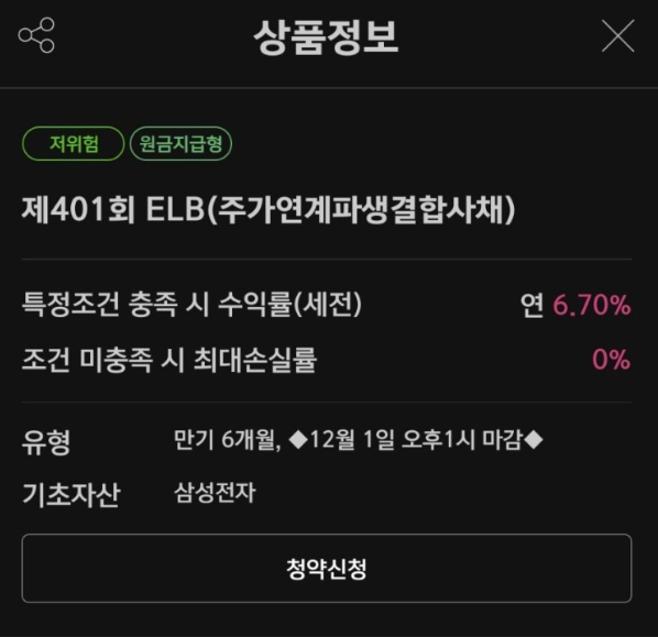 ELB 만기상환 6.7% 수익! ELS와 비교 안전여부,위험요인 및 만기금 재투자) : 네이버 블로그