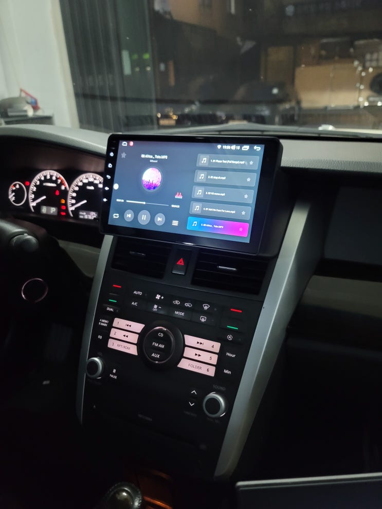 SM7 뉴아트 클라이드 코리아 9인치 안드로이드 올인원 장착 후 DSP 세팅까지 작업해 드렸습니다. : 네이버 블로그