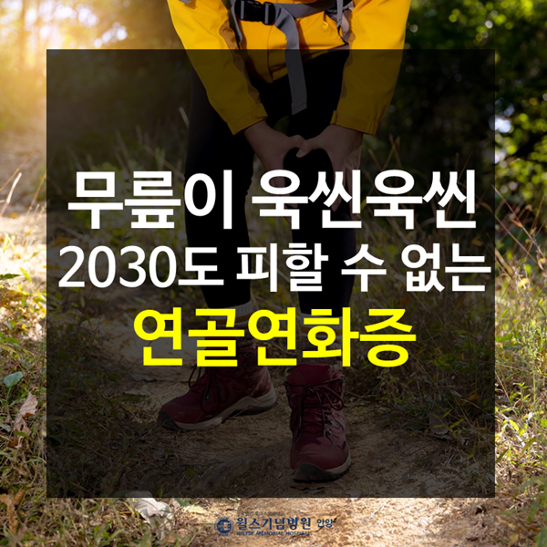 안양윌스기념병원 무릎이 욱씬욱씬 2030도 피할 수 없는 연골연화증│평촌정형외과 네이버 블로그