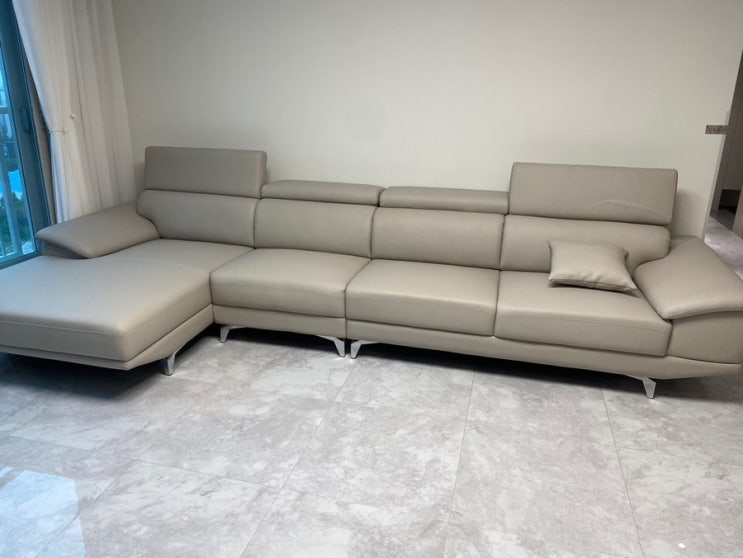 안성 이트리니공도센트럴파크 아파트 ‘5인용 카우치소파’, 6인 세라믹 식탁 /80만원대 소가죽 소파/입주 모던인테리어 : 네이버 블로그