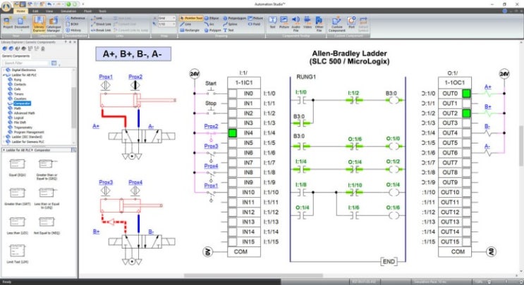 PLC simulation software(Allen Bradley, Siemens, LS Industrial Systems ...