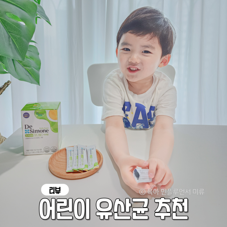 어린이유산균추천 드시모네 키즈 스텝 1 아이 유산균 네이버 블로그