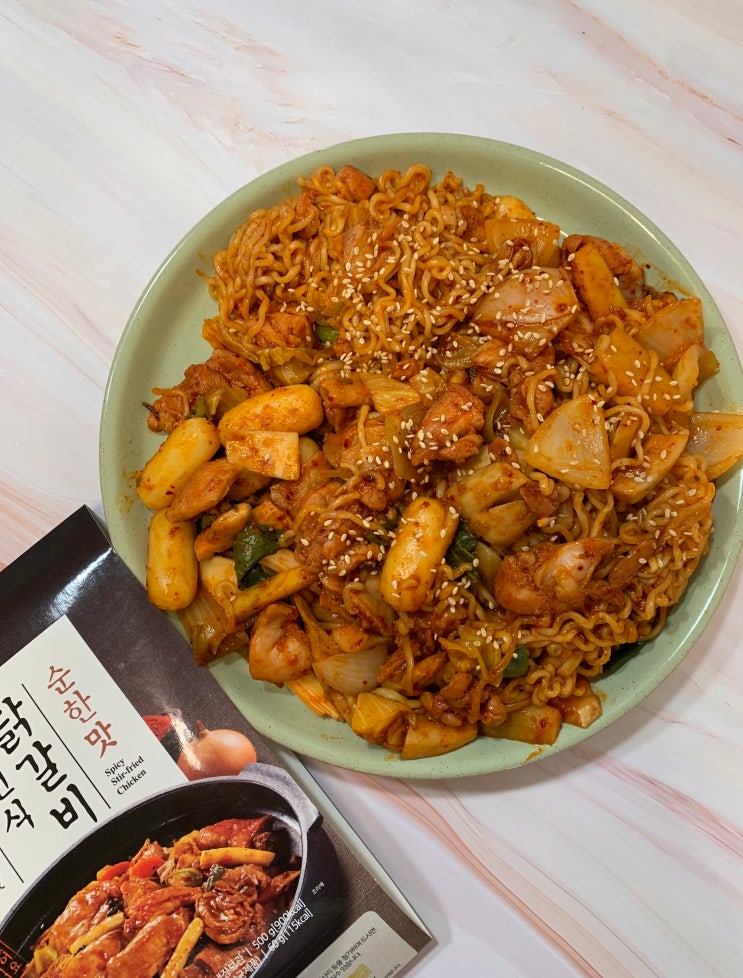 하림 춘천식 닭갈비 밀키트순한 맛 쉽고 간편하고 맛있는 닭갈비 레시피 네이버 블로그