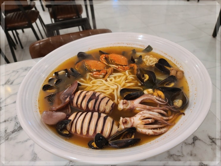 제주공항근처맛집 꽃길식당 고기해물짬뽕 이렇게 푸짐할 수가 네이버 블로그