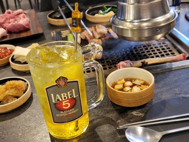 합정 홍대 육지 오래간만에 고기 먹으러 재방문 홍대 가성비 밥집😋 네이버 블로그