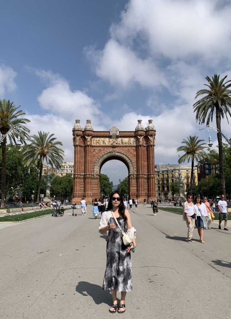 40일 유럽여행 8 스페인 바르셀로나 🇪🇸 구엘공원 구엘캐슬 가우디 비니투스맛집 사그리다 파밀리아 쌀국수
