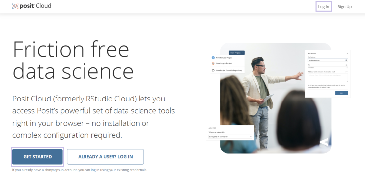 [R] RStudio 설치 및 Posit Cloud(RStudio Cloud) 가입 : 네이버 블로그