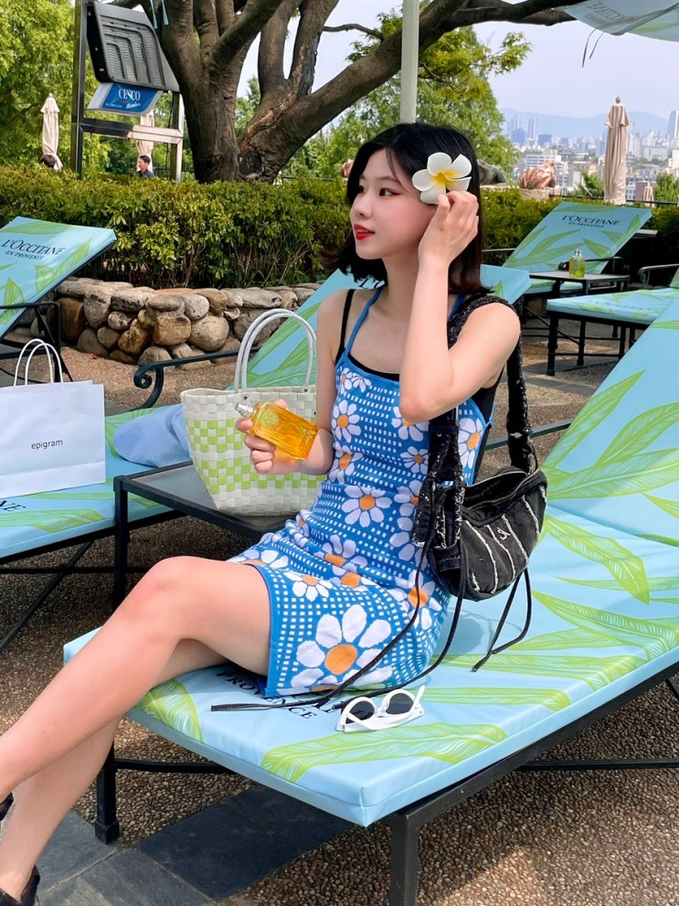 록시땅 X 그랜드 하얏트 서울 호텔 버베나 리미티드 에디션 수영장 테라스 후기 네이버 블로그