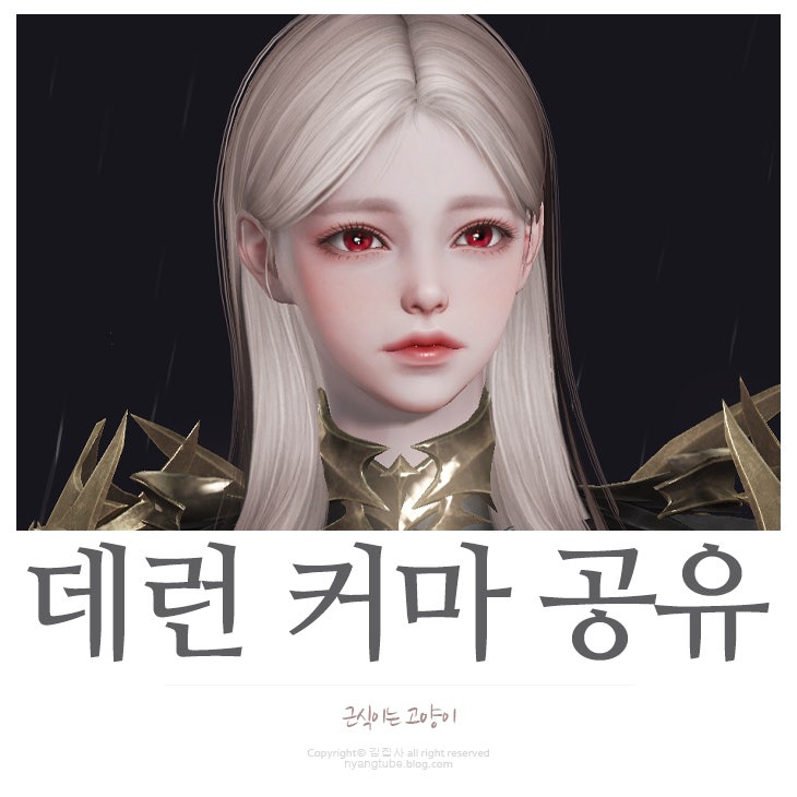 로스트아크 데런 커마 공유 소울이터 대비 커스터마이징 네이버 블로그