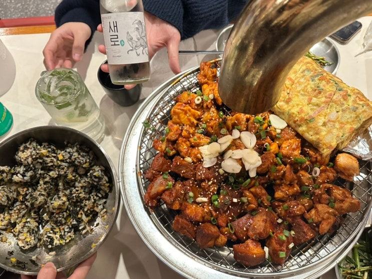 을지로3가 맛집 화육계 닭다리살 계란말이 주먹밥의 환상적 만남 화육계 웨이팅 네이버 블로그