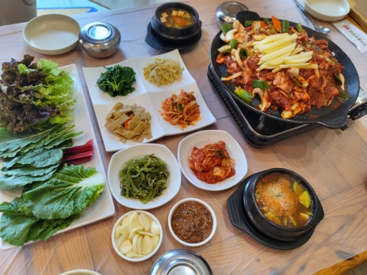 점촌 맛집 문경약돌돼지 쌈밥 이런 맛이 네이버 블로그