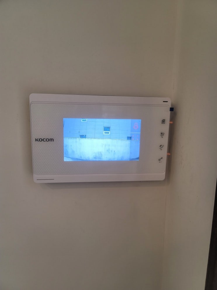 부산 금정구 남산동15-25번지 주택 코콤아스트로KVP-70C 인터폰설치 : 네이버 블로그