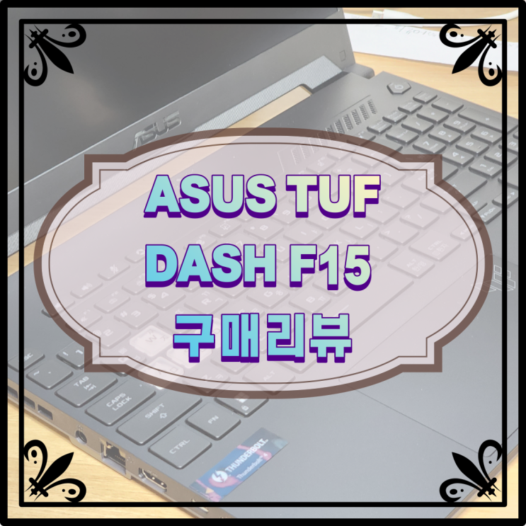 아수스 게이밍 노트북 ASUS TUF Dash F15 FX517ZM-HQ120 구매 리뷰 : 네이버 블로그