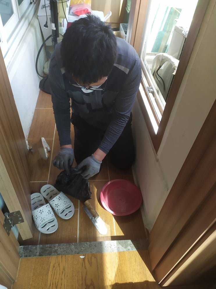 에어컨매립배관교체 가스빠짐 누수 동배관수리 대구 범어 현장 네이버 블로그