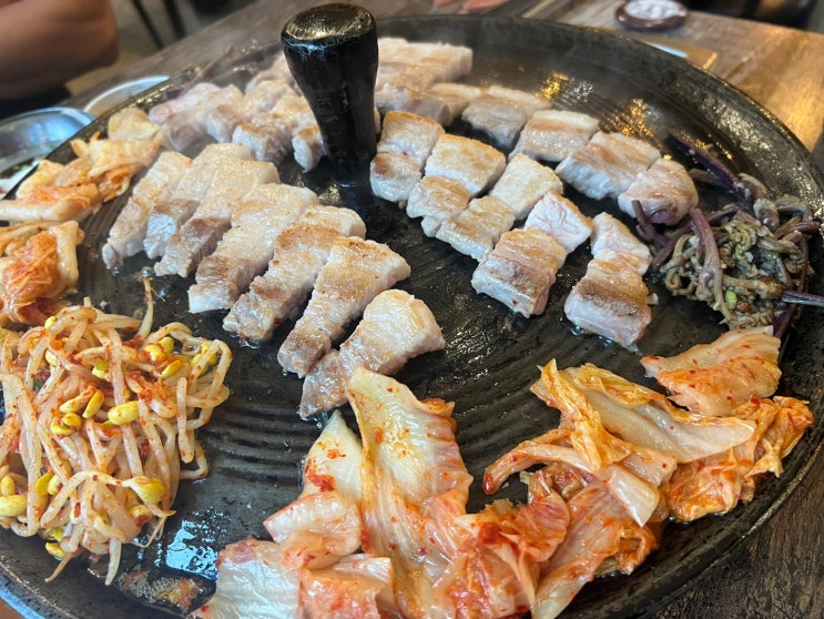 동대구 삼겹살 솥따꿍 동대구역맛집 맛있는 암돼지만 사용하는 고기집 네이버 블로그