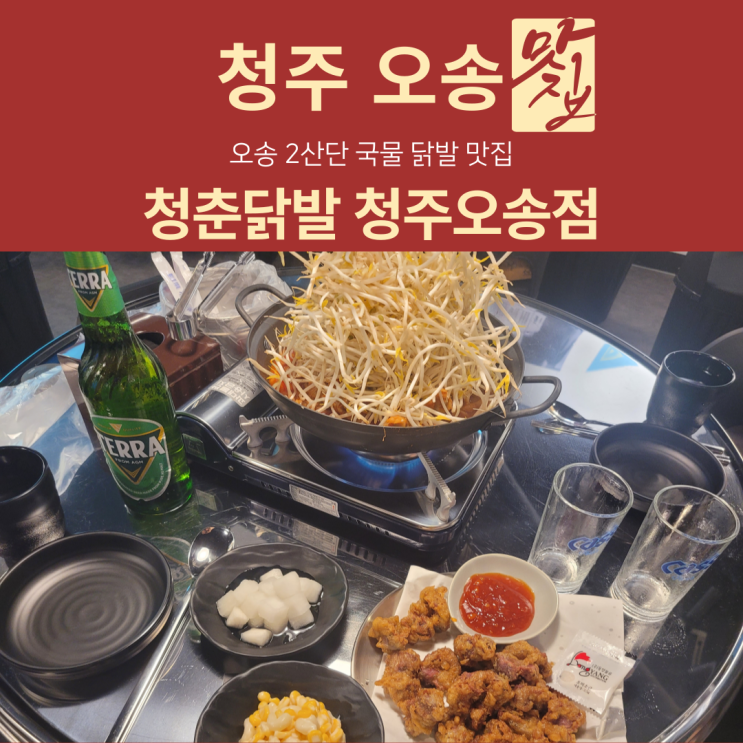 [청주 오송 맛집] 오송 2산단 닭발 맛집 청춘국물닭발점 오송점 : 네이버 블로그