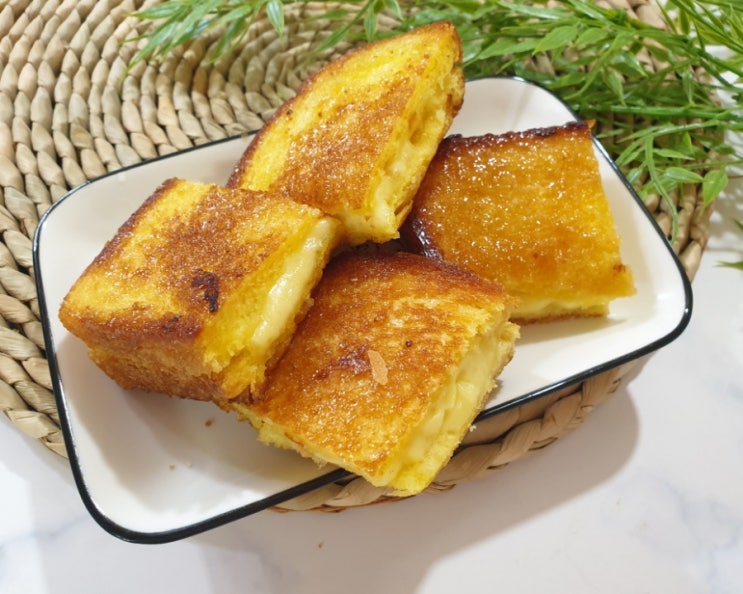 달고나토스트 만들기 버터치즈식빵 레시피 : 네이버 블로그