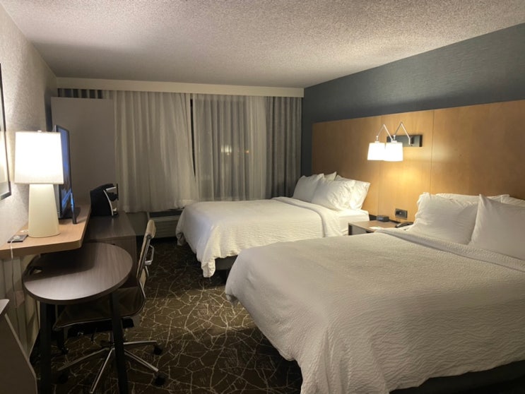 뉴욕여행 | 뉴어크 리버티 국제공항 밤 도착 첫날 묵은 Holiday inn Newark International Airport ...