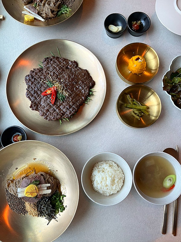 선릉역 맛집 시티뷰와 함께 즐기는 맛있는 한우코스 동화고옥 선릉점 네이버 블로그