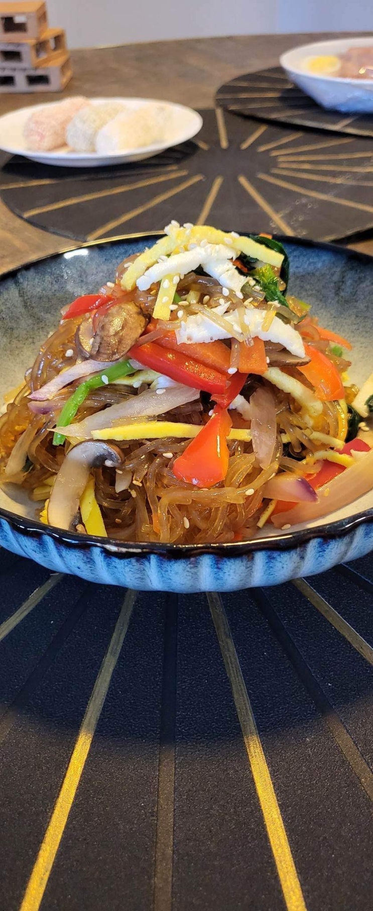 Japchae(Making it in two ways – Japchae, Japchae rice) : 네이버 블로그