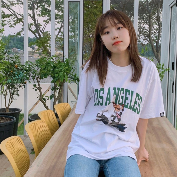 스트릿 브랜드 비전스트릿웨어 반팔티 여름 데일리 커플룩 오버핏 티셔츠 추천 네이버 블로그