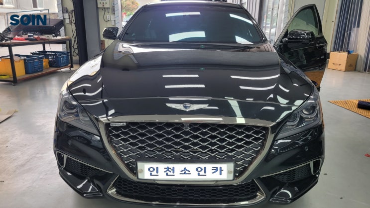 제네시스 DH G80 순정LED 테일게이트램프 셋트 시공_인천 : 네이버 블로그