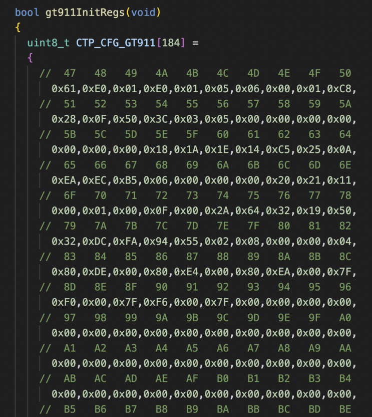 [Macro-TouchPad] GT911 터치 디버깅 완료 : 네이버 블로그