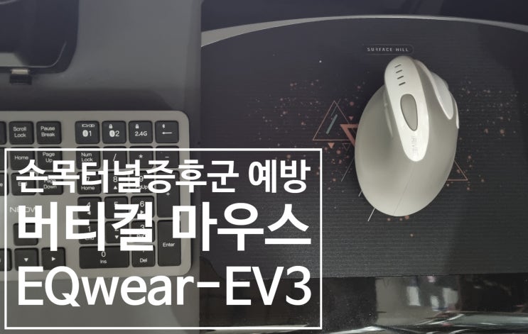 12. [리뷰][아이리버] EQWEAR-EV3 무선 버티컬 마우스 : 네이버 블로그