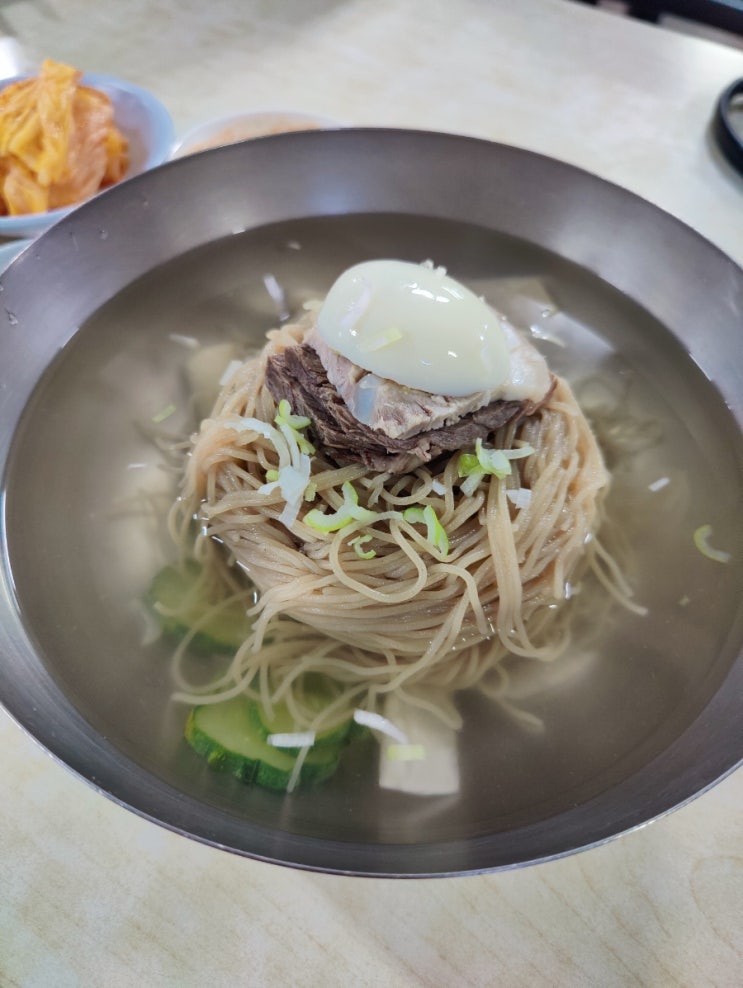 서울3대평양냉면 맛집 동대문 평양면옥feat 대기 주차 벨리곰 네이버 블로그
