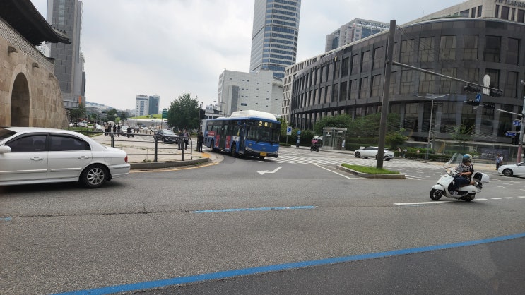 상진운수 261번 2925호 자일대우버스 BS110 NGV 2019년 6월 : 네이버 블로그