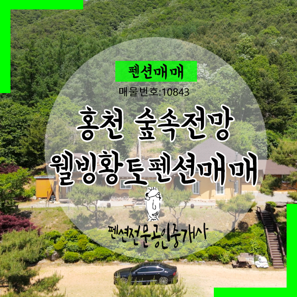 홍천펜션매매 숲속전망 웰빙황토펜션매매 10억 : 네이버 블로그
