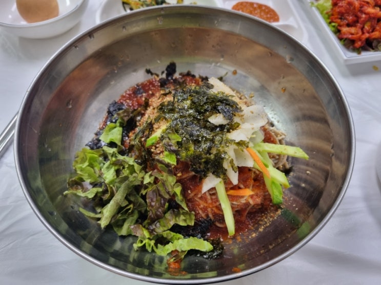 방림메밀막국수 수육도 꿀맛 허영만 식객 강원도 평창 맛집 네이버 블로그