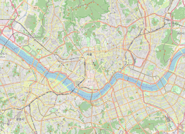 파이썬_Folium_지도만들기 : 네이버 블로그