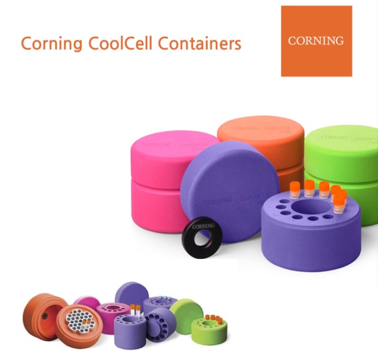 [CORNING]-CoolCell Containers / 코닝 쿨셀 / 유독물질인 IPA(Isopropanol), 알코올 없이 ...