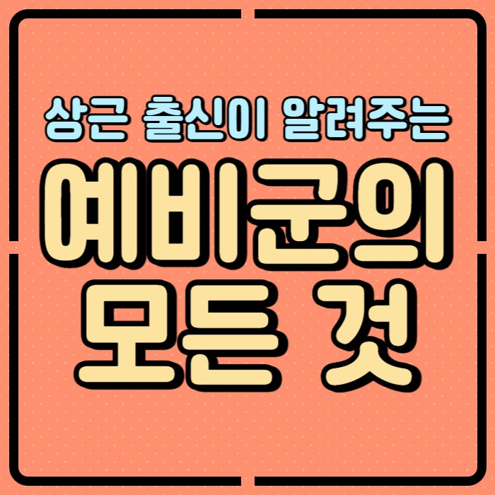 상근 출신이 알려주는 우리나라 예비군 훈련 기간 연기 사유 보류 신청 방법 네이버 블로그