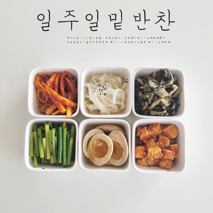가정식반찬 일주일 반찬 만들기 요즘 반찬 종류 메뉴 여름반찬 추천 네이버 블로그