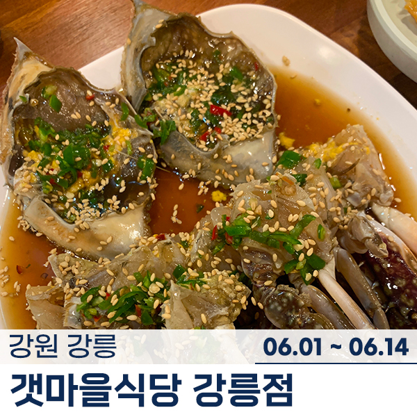 강원강릉시 식객에 방영된 인증된 맛집 남도 음식 전문점 강릉간장게장 강릉한식 강릉조개구이 강릉게장 강릉한정식