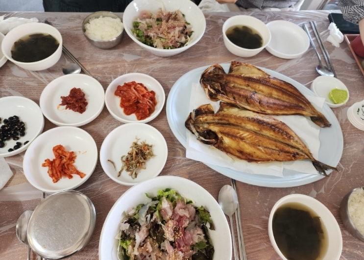 양양낙산맛집 생선구이물회 낙산바다회마을 네이버 블로그