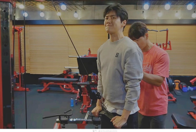 김선호 짐종국 헬스 초보 등운동 루틴 순서 남자 여자 광배근 운동 케이블 머신 암풀다운 하이로우 시티드 원암 로우 티바