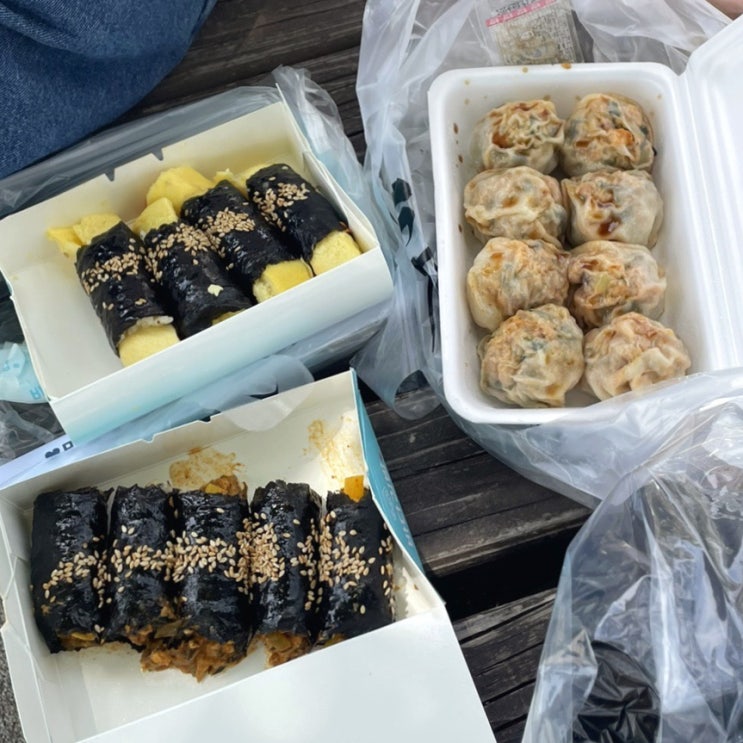 여수 맛집 바다김밥 구봉만두 특색 있는 여수 먹거리 갓참치김밥 삼합만두 내돈내산 여수 맛집 추천 네이버 블로그