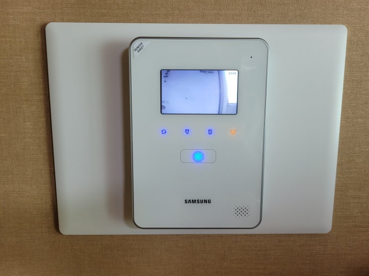 시흥 정왕동 서해2차아파트 삼성 비디오폰 SHT-3625AMW 설치 후기 : 네이버 블로그