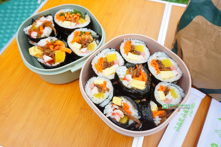 서울어린이대공원 소풍 김밥포장은 고봉민김밥인 광장점 : 네이버 블로그
