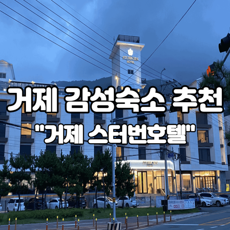 거제 스터번호텔 거제 감성숙소 가성비 호텔 추천 루프탑 네이버 블로그
