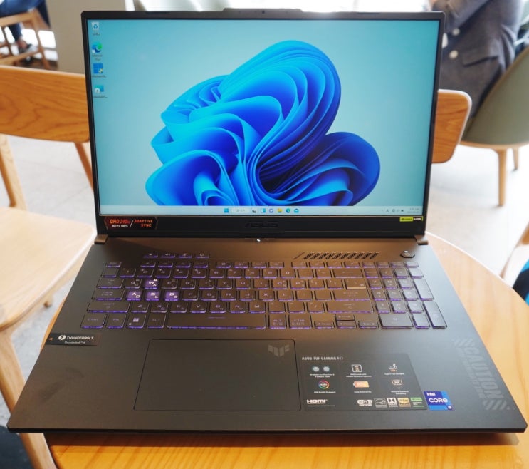 가성비 게이밍 노트북 ASUS TUF Gaming F17 2023 (FX707) : 네이버 블로그
