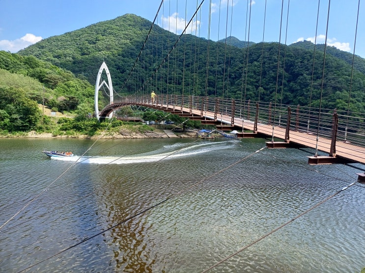 괴산가볼만한곳 산막이옛길 산막이마을 연하협구름다리 칠성시장 네이버 블로그