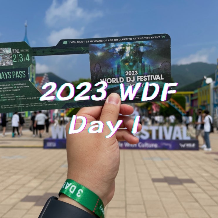 2023 월디페 WDF 1일차 후기 / (월드 디제이 페스티벌, 맨 앞에서 즐기다!) : 네이버 블로그