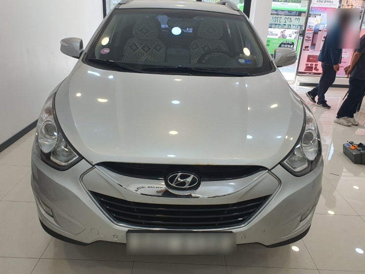 송파구 신천동 블랙박스 전문 업체 카앤샵 - 현대 투싼 파인뷰 블랙박스 LXQ500 설치 후기~~~ : 네이버 블로그