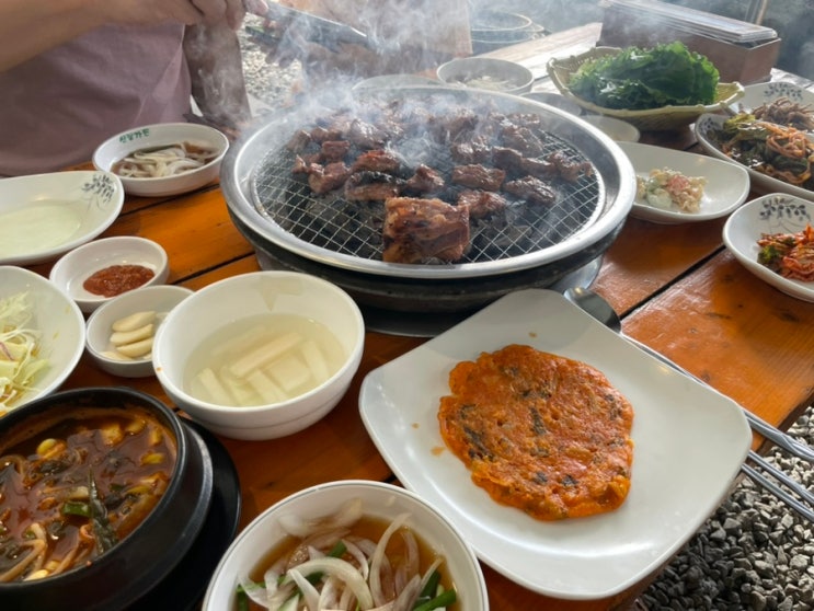 [공주]대전 근교 맛집 동학사 고기집 돈금정 : 네이버 블로그