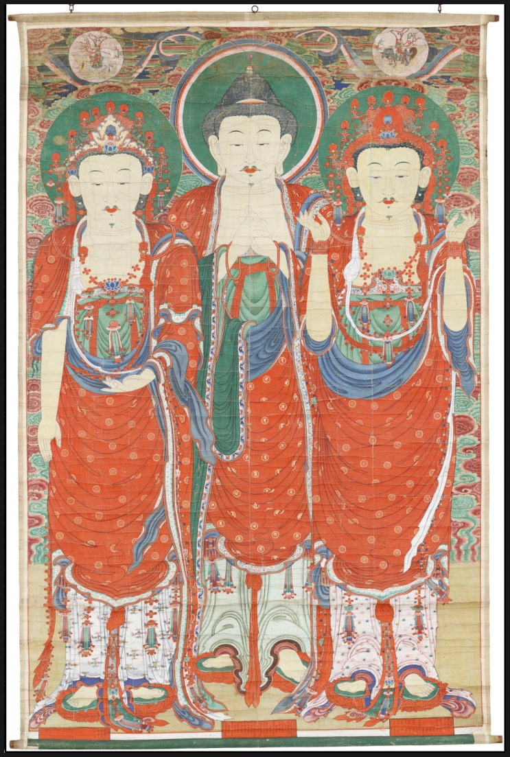 보물 (제2210호) 서울 청룡사 비로자나불 삼신괘불도(2023) : 네이버 블로그